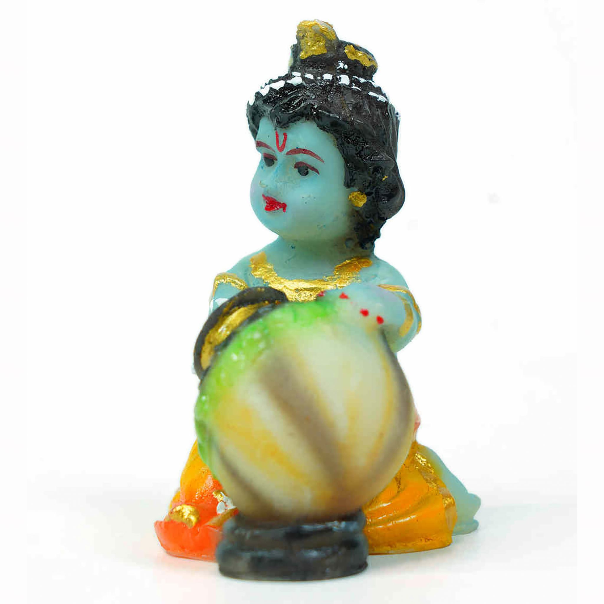 Butter krishna idol for home decorative showpiece - 142055 - idolmaker